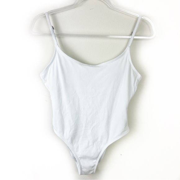 Andie | Swim | Andie White Ribbed One Piece Swimsuit | Poshmark